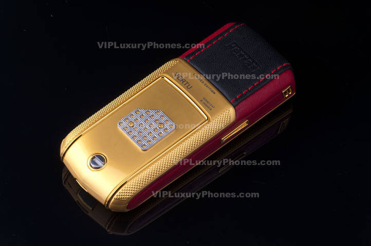 Vertu Ferrari Gold Mobile Phone | Vertu Ferrari Cell Phone